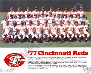 1977 CINCINNATI REDS BIG RED MACHINE 8X10 TEAM PHOTO | eBay