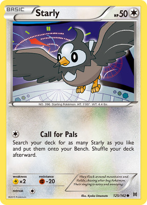 Starly (125/162) [XY: BREAKthrough] | eBay