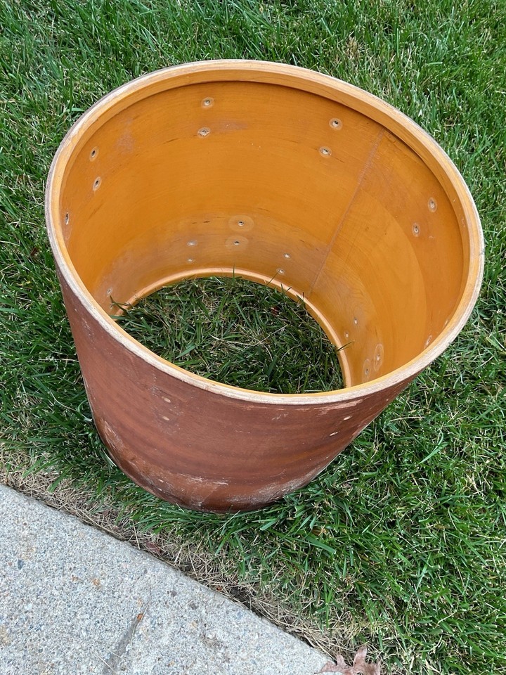 16” Vintage Ludwig Floor Tom Shell. Three Ply . | eBay