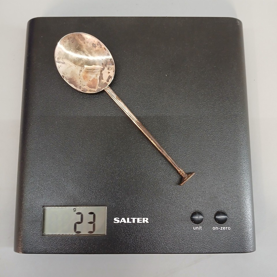 MC 925 Silver Jersey Seal Top Spoon Replica Commission By C.T. Maine ...