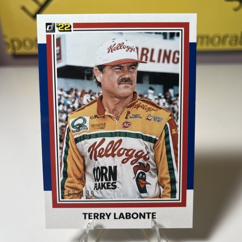 Terry Labonte 2022 Donruss #176 Navy Blue /199 | eBay