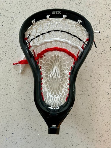 STX Hammer 500 black lacrosse head w/StringKing Type 3s Semi-Soft Mesh | eBay