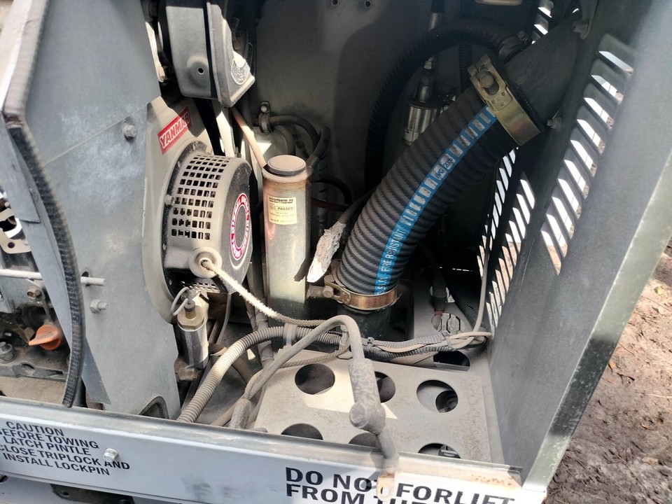 Military Diesel Engine Heater & Generator on Trailer - Yanmar Engine ...