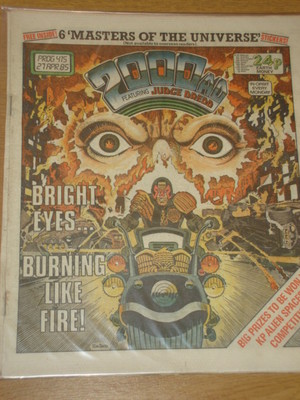 2000AD #415 BRITISH WEEKLY COMIC 27TH APRIL 1985 JUDGE DREDD * | eBay