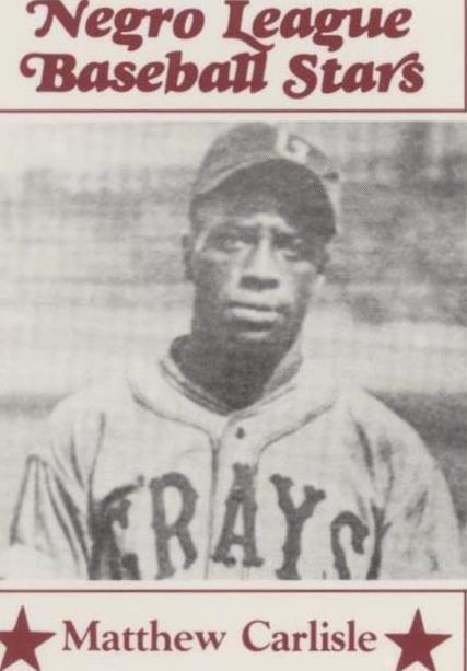 1986 Fritsch Negro League Baseball Stars - Matthew Carlisle #85 (RC ...