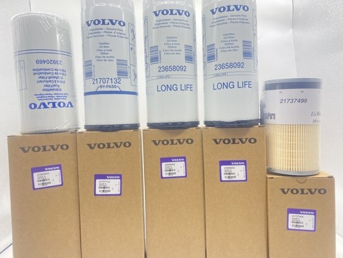 Filter Kit Volvo D13 Oil Fuel Filters 23658092 (2), 21707132, 23920469 ...