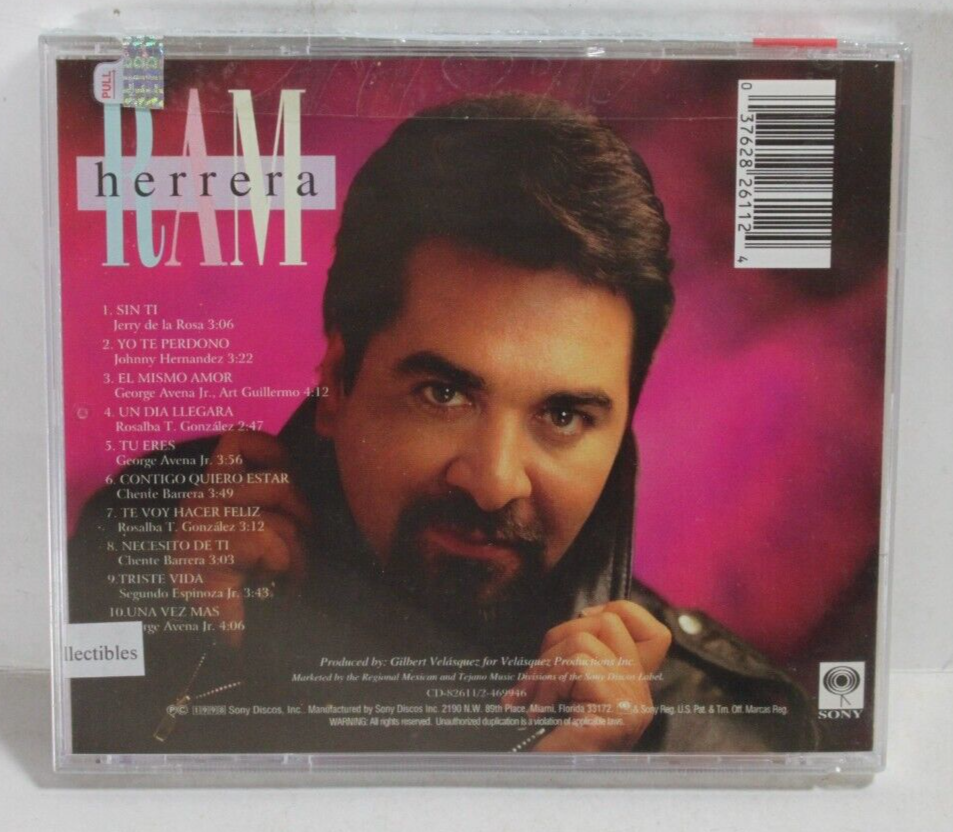 Ram Herrera - Cd - Con El Mismo Amor - Latin Tejano Chicano Tex Mex Sealed | eBay