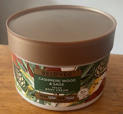 Beloved Body Cream Cashmere Wood & Sage - 10oz | eBay