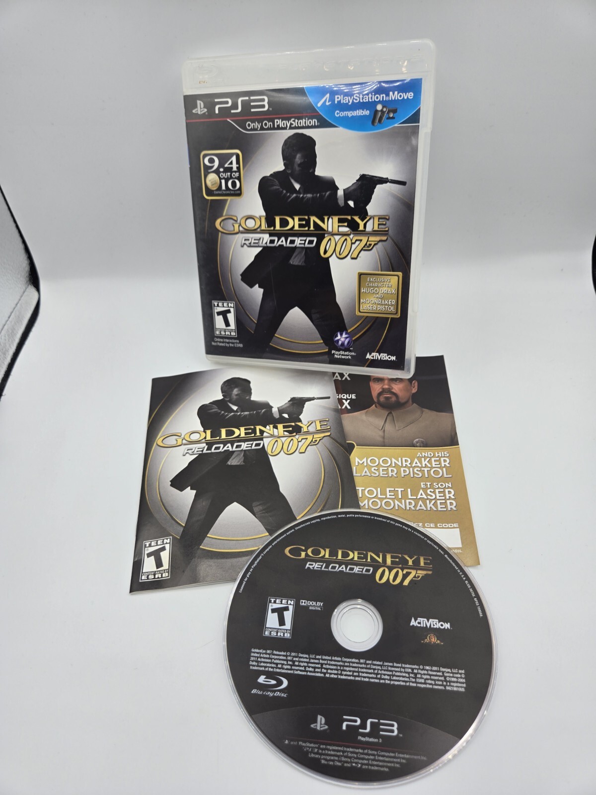 GoldenEye 007: Reloaded (PlayStation 3, PS3, 2011) Complete NTSC Vg ...