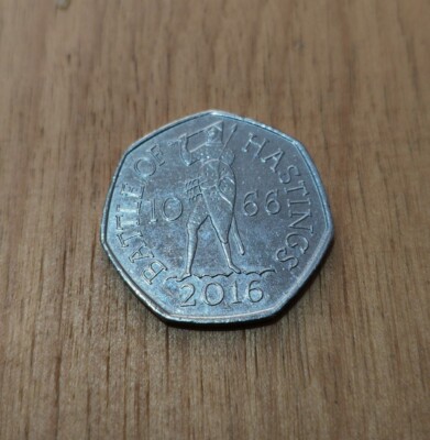 EXTREMELY RARE 1066 Battle of Hastings 50p coin worth £63,000 Bargain ...
