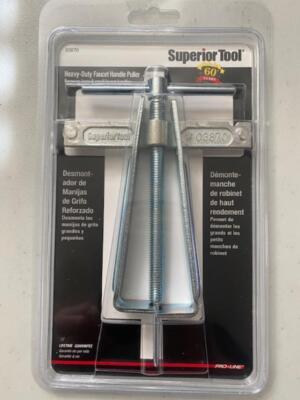 Superior Tool Heavy-Duty Faucet Handle Puller 03870 | eBay