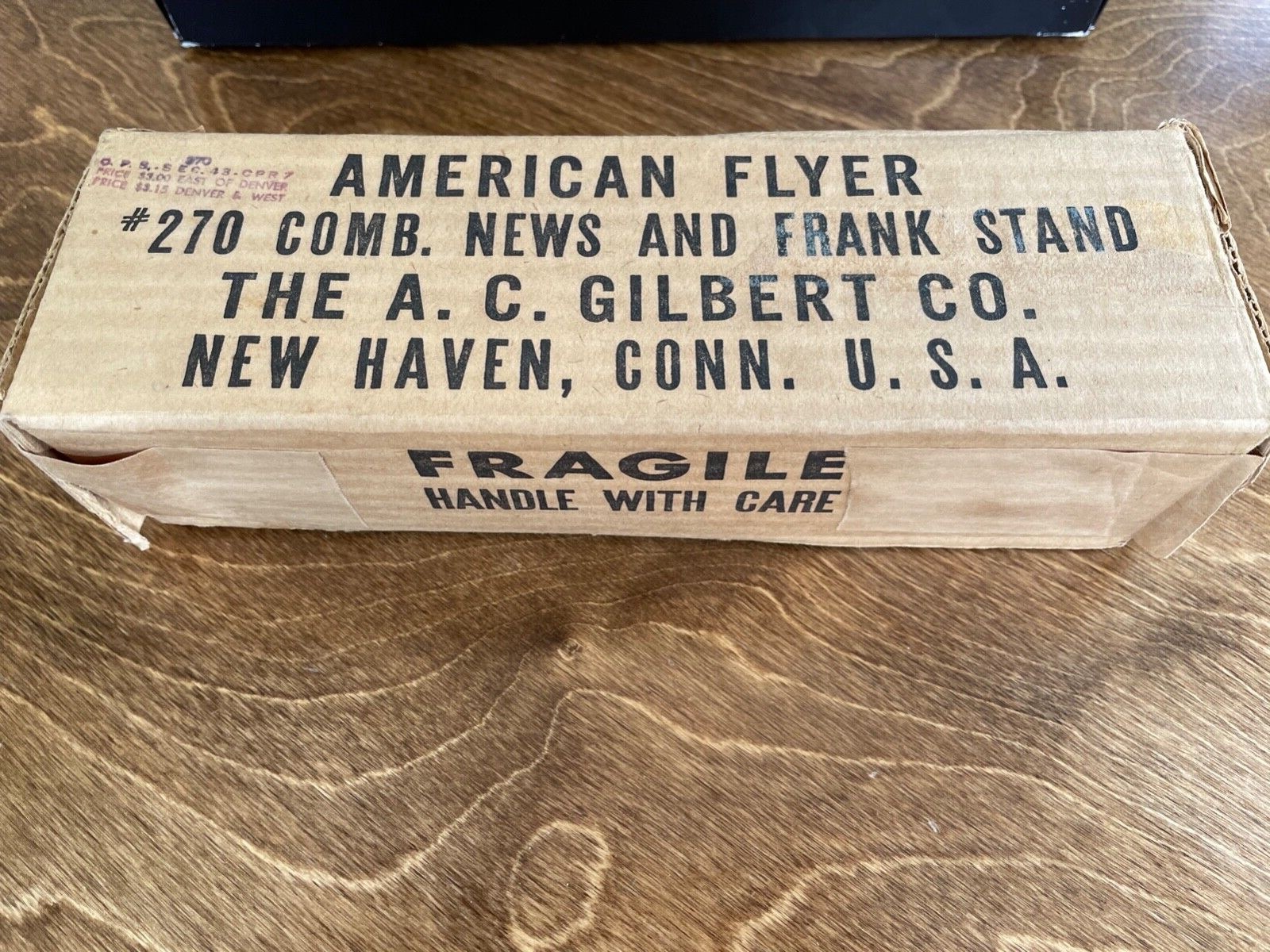 American Flyer News and Frank Stand with Original Box | eBay