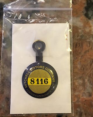 2000’s Mitchell Motor Company Id Badge Parts Supplier NOS | eBay