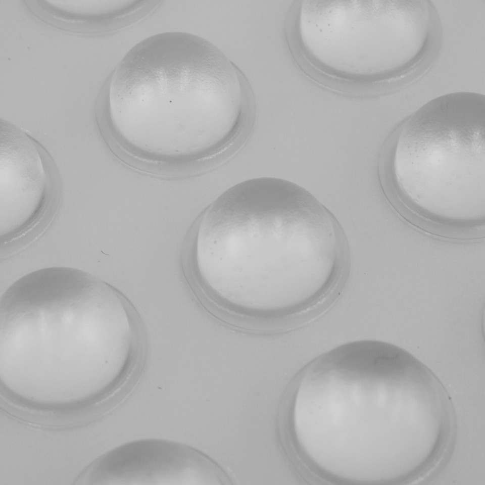 Hemispherical Round Domed Self Adhesive Rubber Feet - Stick-On Foot ...