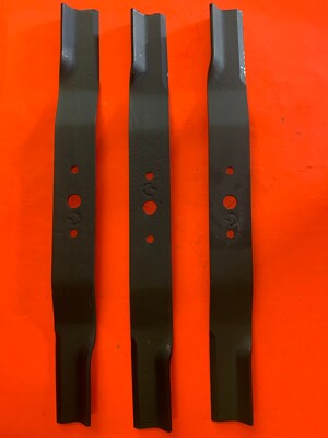 Set/3 blades for First Choice Kioti Sicma Phoenix 72" (6') Finish Mower ...