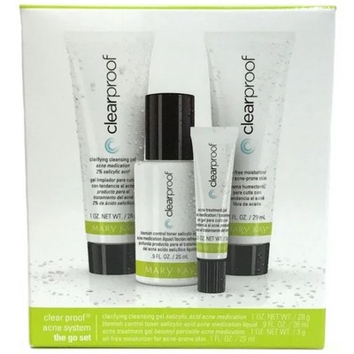 Mary Kay Clear Proof Acne System 4 Piece Full Size Set New in Box | eBay