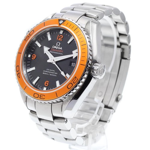 OMEGA SEAMASTER PLANET OCEAN 600M 46mm SS Black Dial Automatic ...