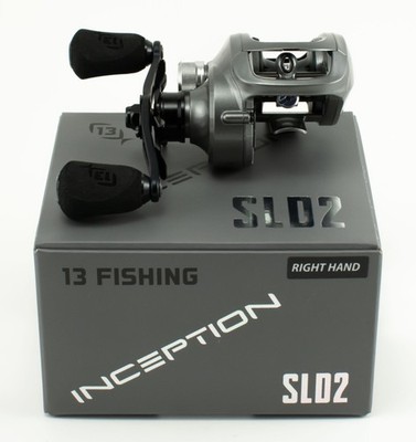 *13 FISHING INCEPTION SLD2 INSLD2-8.1RH 8.1:1 RIGHT HAND BAITCAST REEL ...