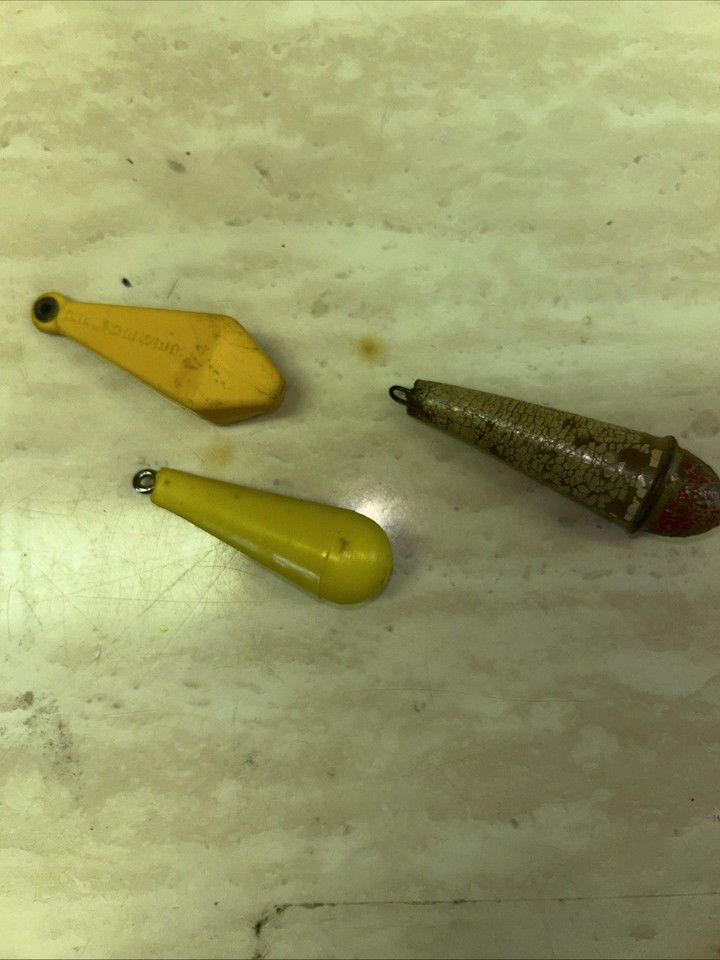 5 Vintage 2 “ Rubber Practice Plugs . Fishing .Pflueger | eBay