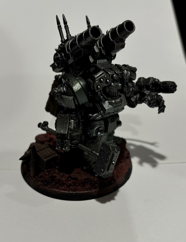 Games Workshop WH40K Chaos Marine Iron Warriors Single Chaos Lord ...
