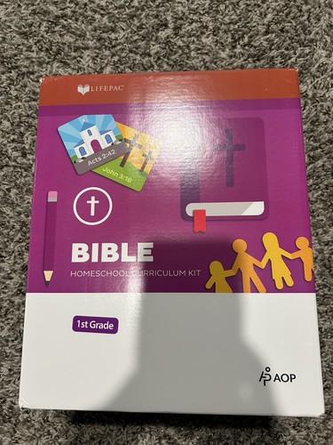 Lifepac 1st Grade Bible Complete Set Alpha OMEGA | eBay