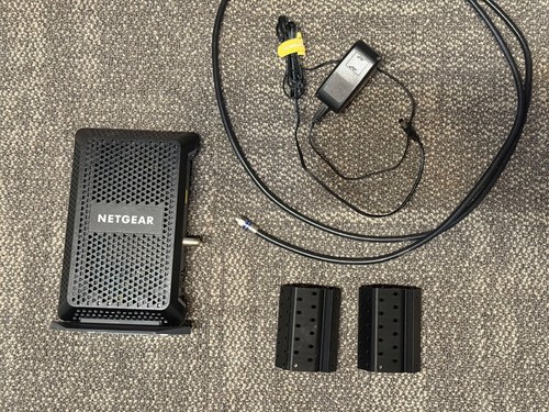 Netgear CM1100 DOCSIS 3.1 Gigabit Cable Modem with custom wall mount ...