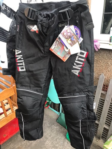 Akito Motorcycle Trousers (small) | eBay UK
