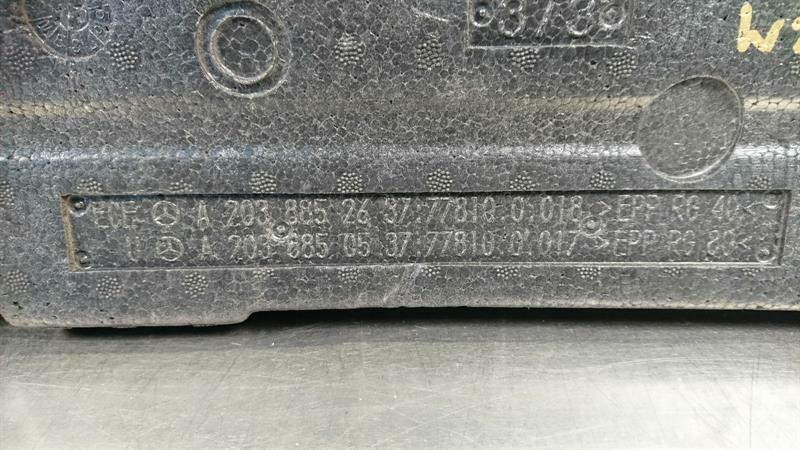 MERCEDES BENZ C-CLASS W203 C350 REAR BUMPER REINFORCEMENT CRASH BAR ...