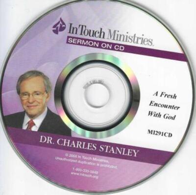 Dr Charles Stanley: A Fresh Encounter With God AUDIO BOOK CD prayer ...