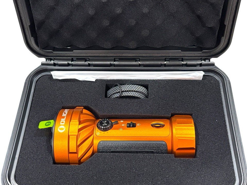 Olight Marauder Mini 2 Orange 10000 Lumens 750 Meters Flashlight With ...