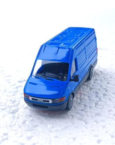 Wiking H0 Lkw Iveco Daily blau schwarz Modell 1:87 Eisenbahn | eBay.de