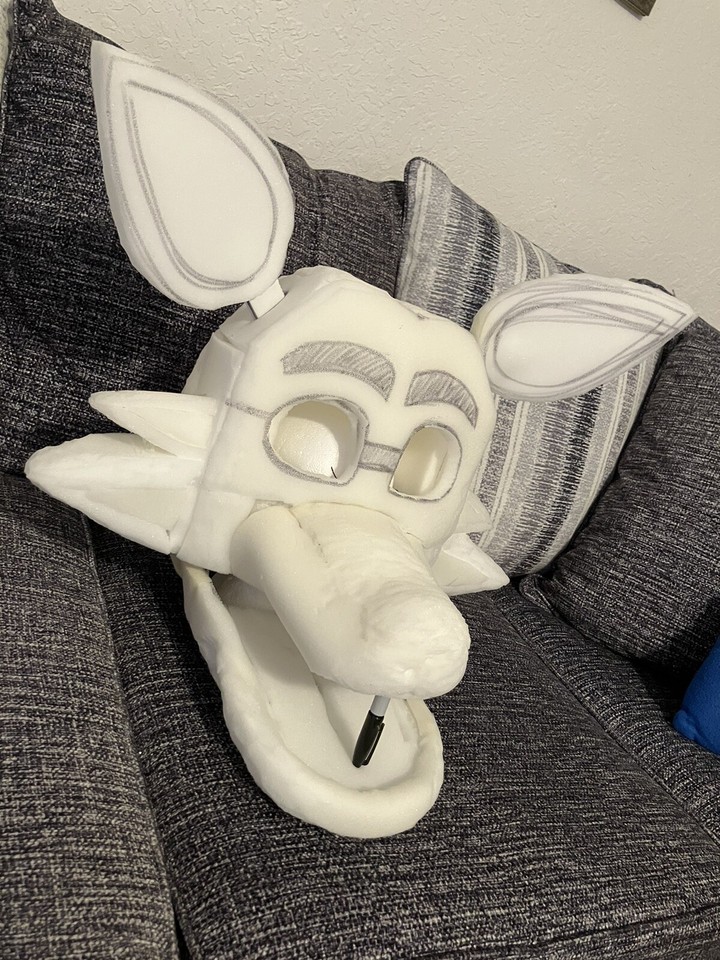 PRE ORDER Foam Base Foxy Head Fnaf Costume Cosplay Five Nights At ...