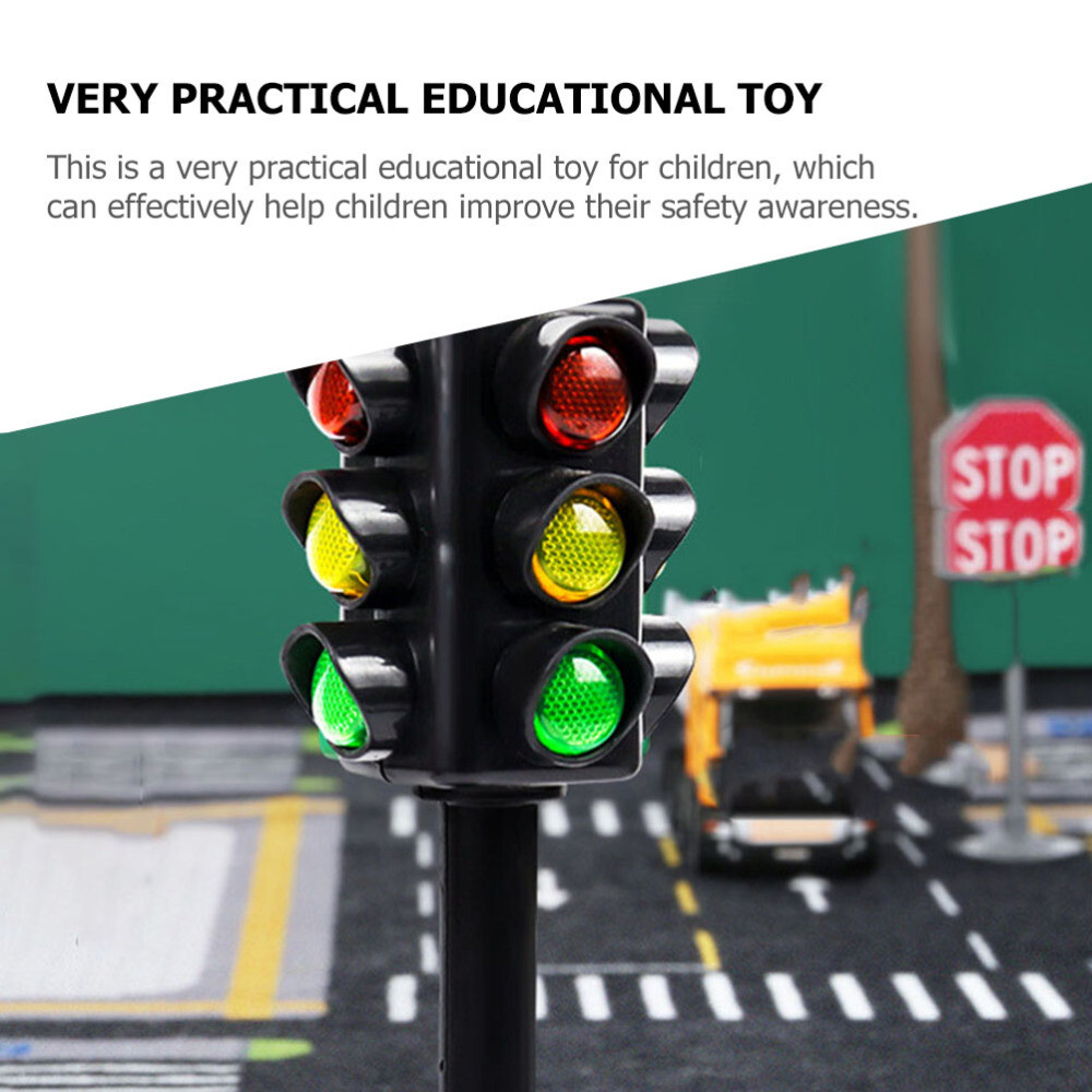 Toy Traffic Light Dog House 10 Pcs Children" Toy Traffic Lights