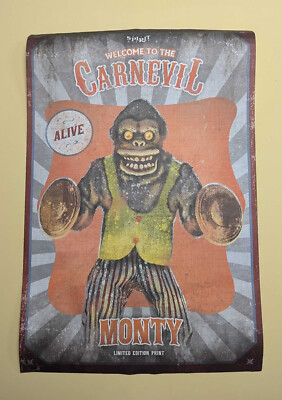 Monty Spirit Halloween Limited Edition Print Carnevil 2024 | eBay
