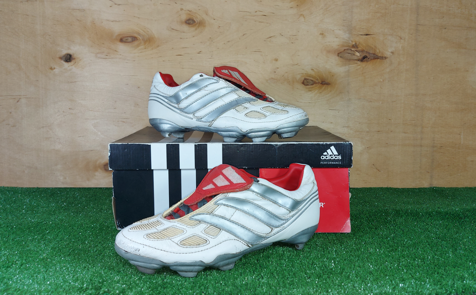 Adidas Predator Precision SG 2000 White boots Cleats mens Football ...
