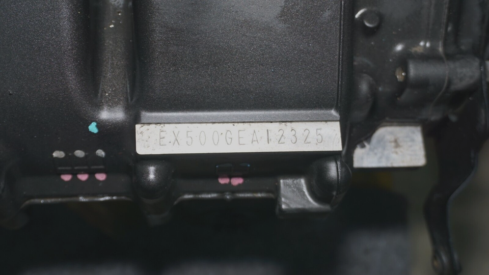 2024 Kawasaki Ninja 500 EX500 Engine Motor Tested Runs 6k MILES TESTED ...