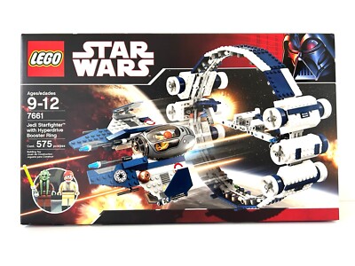 LEGO Star Wars 7661: Jedi Starfighter with Hyperdrive Booster Ring ...