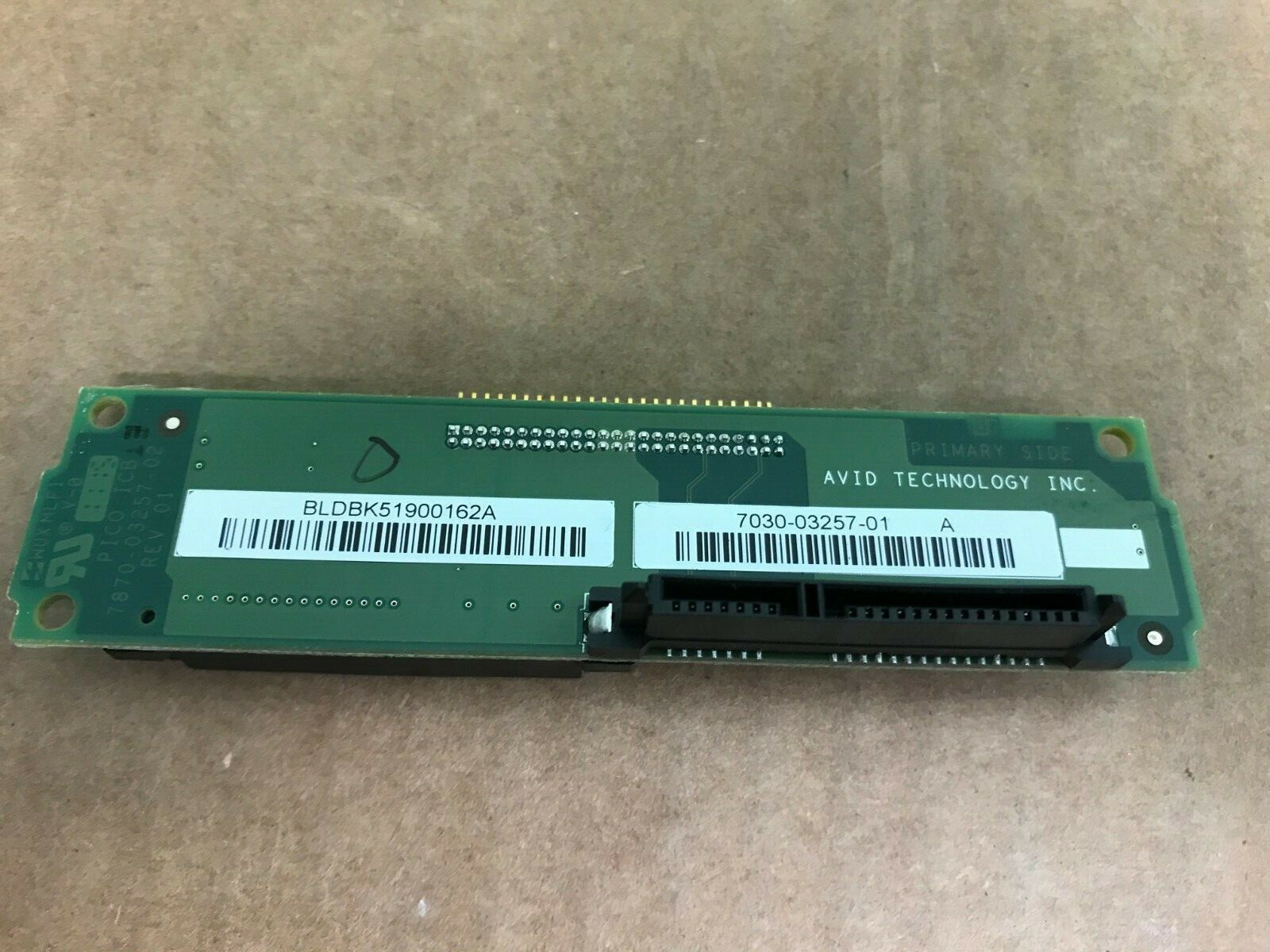 Avid Bldbk51900162A SATA Module Board 7030-03257-01 | eBay