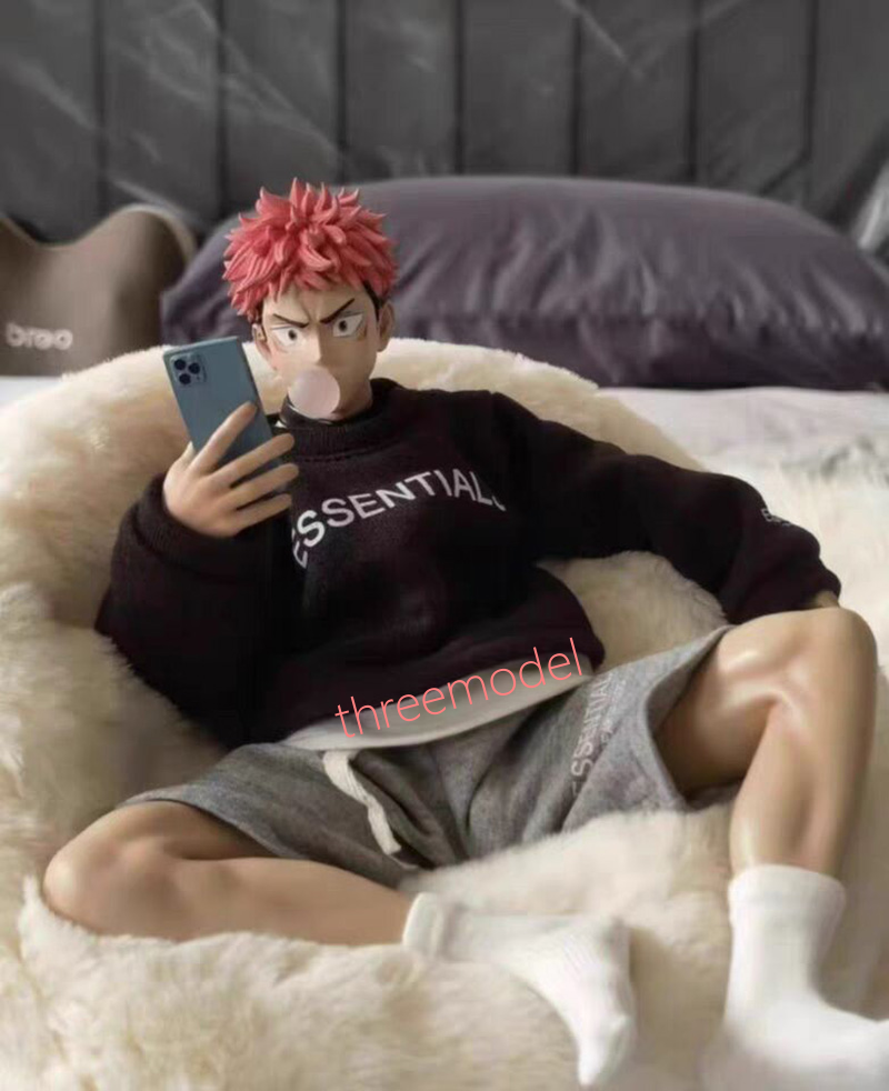 YGNN Studio 1/6 Jujutsu Kaisen Lazy Sofa Yuji Itadori Resin Model ...