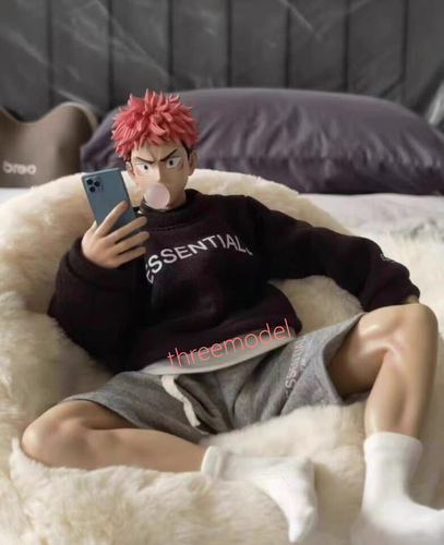 YGNN Studio 1/6 Jujutsu Kaisen Lazy Sofa Yuji Itadori Resin Model ...