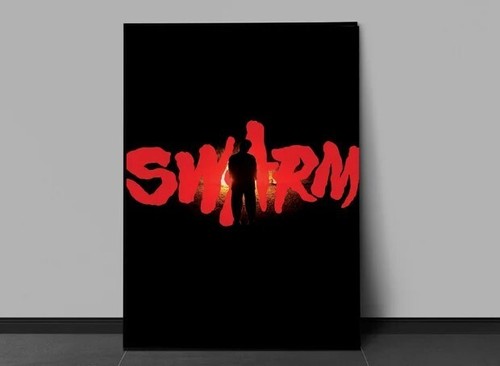 Swarm (2023) Movie Poster Movie Print 1, Hip Hop Movie Posters, Wall ...