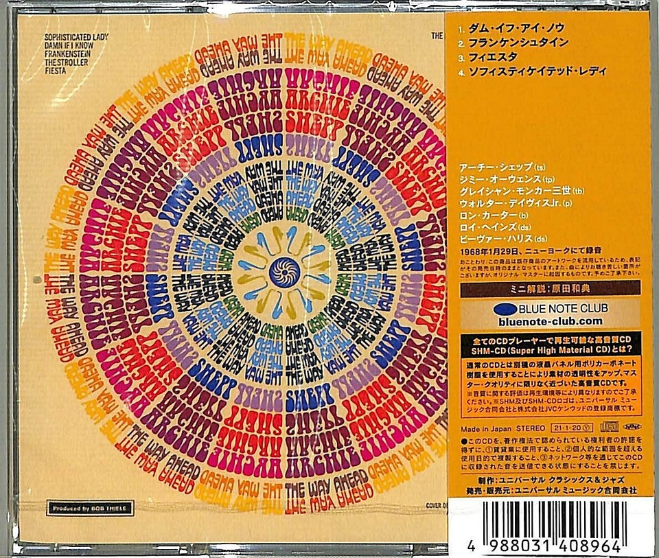 Archie Shepp Jazz SEALED NEW CD(SHM-CD) "The Way Ahead" Japan OBI | eBay