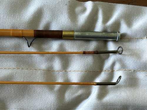 Art Weiler (Heritage Bamboo Rods) Garrison 7'3" 2/2 4wt Bamboo fly rod ...