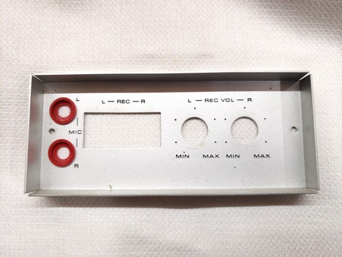Replacement Left Right Record Volume and MIC Faceplate for Sony TC-355 ...
