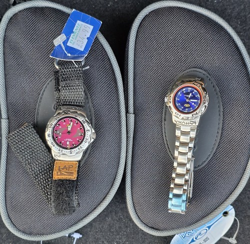 2 X Kahuna K2 Wristwatches Retro Watches In Original Carry Cases | eBay