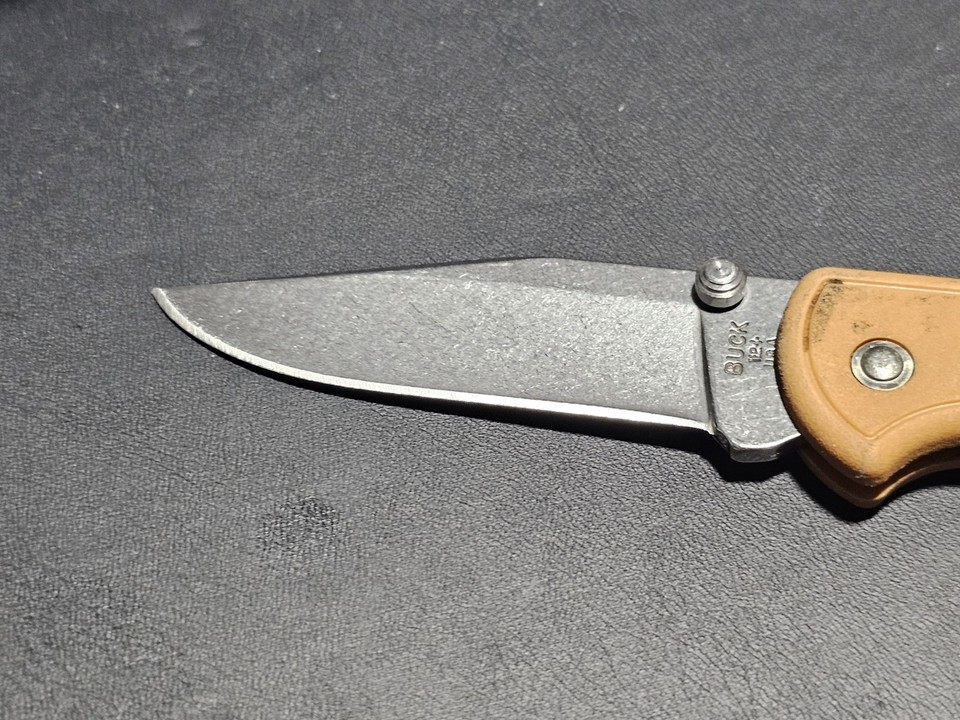 Buck USA 112 Slim Select Folding Pocket Knife In Orange 2019 | eBay