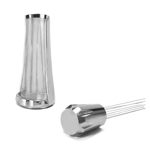 Coffee Tamper Steel Needles Espresso Powder Stirrer Distributor Leveler ...