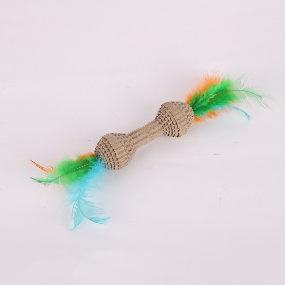 Interactive Kitten Toy Cat Claw Sharpening Corrugated Paper Toys | eBay ...