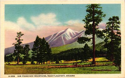 Vintage Postcard- San Francisco Mountains, Flagstaff, AZ | eBay