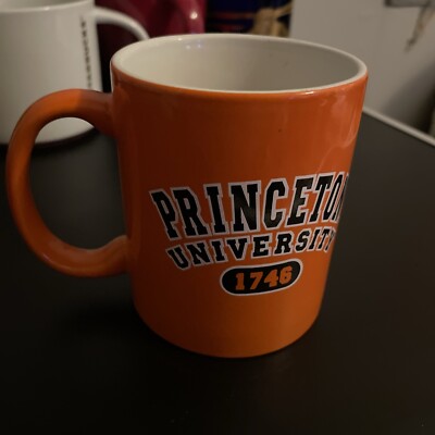 Princeton University Est. 1746 Orange Ceramic Coffee Mug Collegiate ...